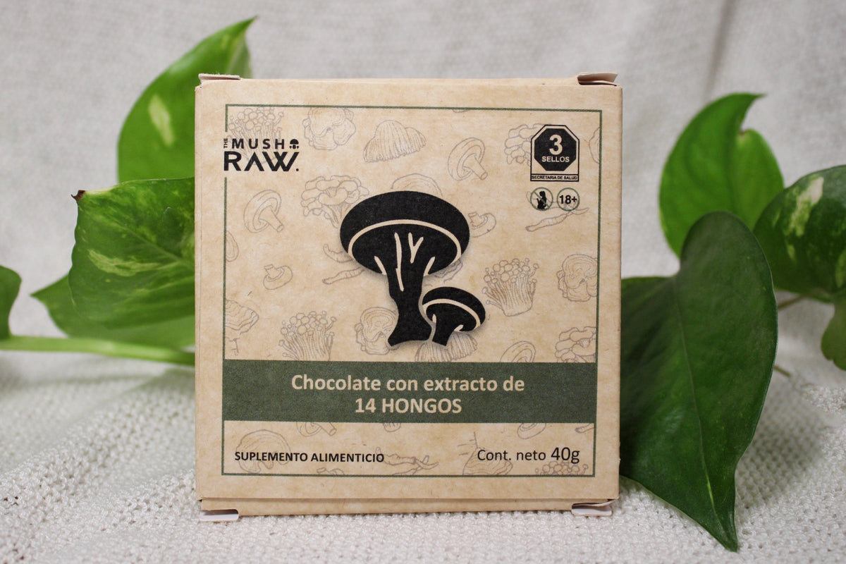 Chocolate 14 Hongos – The Canna Raw